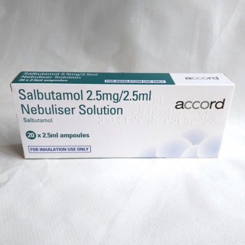 Salamol (Salbutamol) Nebuliser Liquid Steri-Neb Unit Dose Vials - 2 Sizes