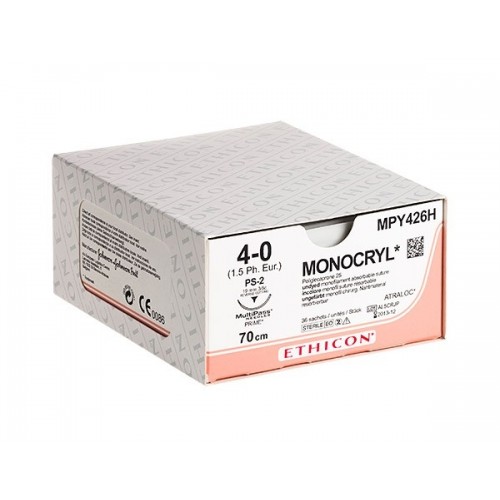 Sutures - Monocryl - 4 Types