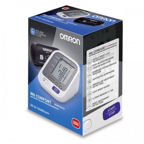 Blood Pressure Monitor - Digital - Fully Auto Upper Arm (Omron M6 Comfort)