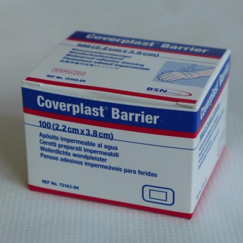 Plasters - Washproof - Coverplast Barrier 3.8 x 2.2cm (x 100)