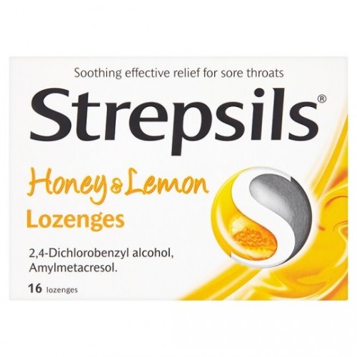 Strepsils Honey & Lemon Lozenges (x24)